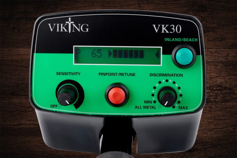 VK 30 Metal Detector - Recreational Metal Detectors - Viking Metal ...